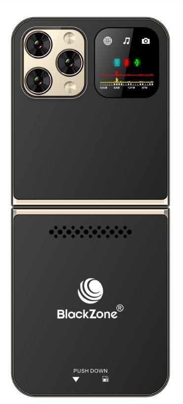 BlackZone BZ Fold - Ultimate Flip Phone