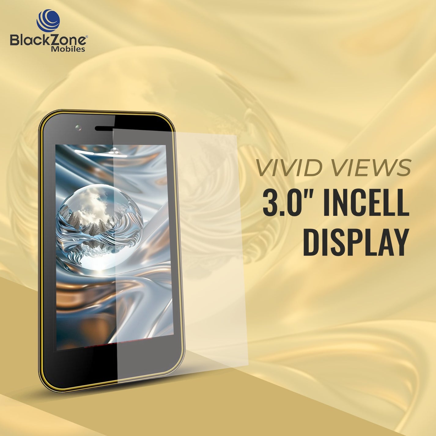 BlackZone Miniature | 3.0' Incell Display | 3GB RAM | 16 GB ROM | 8 MP