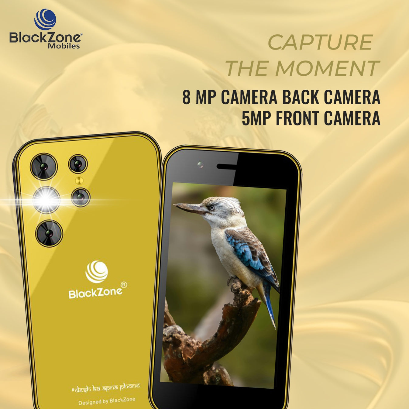 BlackZone Miniature | 3.0' Incell Display | 3GB RAM | 16 GB ROM | 8 MP