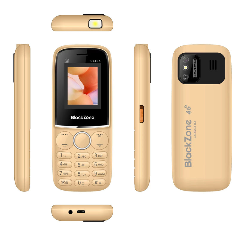 BlackZone Ultra 4G Volte Features Phone with Jio Sim Support